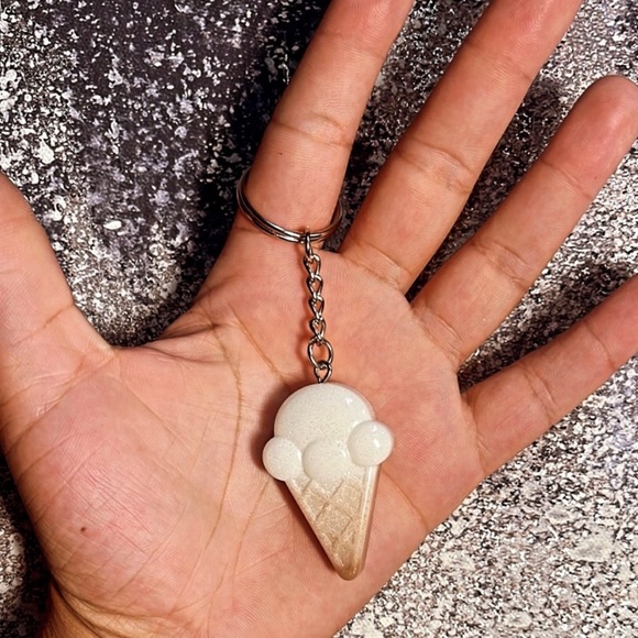 Accessories | Ice Cream Cone Keychain | Poshmark